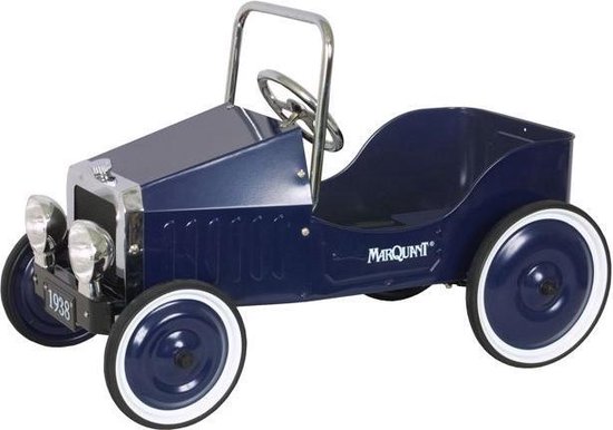 Metalen Trapauto Classic Car - Blauw | bol