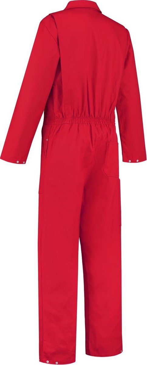 GAEVE Overall 100% katoen met rits rood maat 62 | bol.com