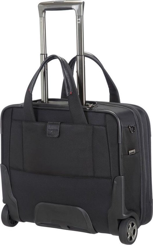 "Samsonite Laptoptrolley - Pro-Dlx 4 Rolling Tote 16.4"" (Handbagage) Black" | bol