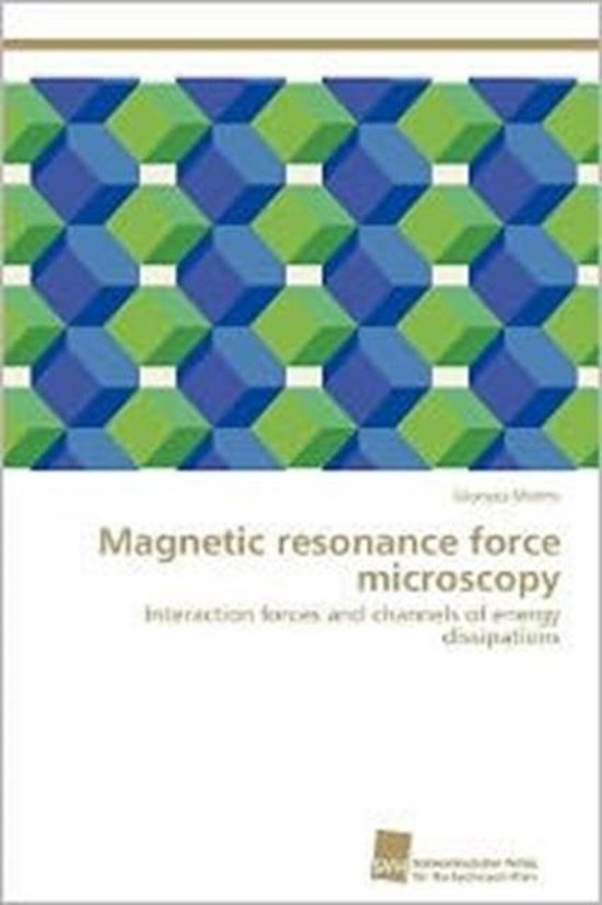 Magnetic resonance force microscopy | 9783838125022 | Giorgio Moresi | Boeken | bol