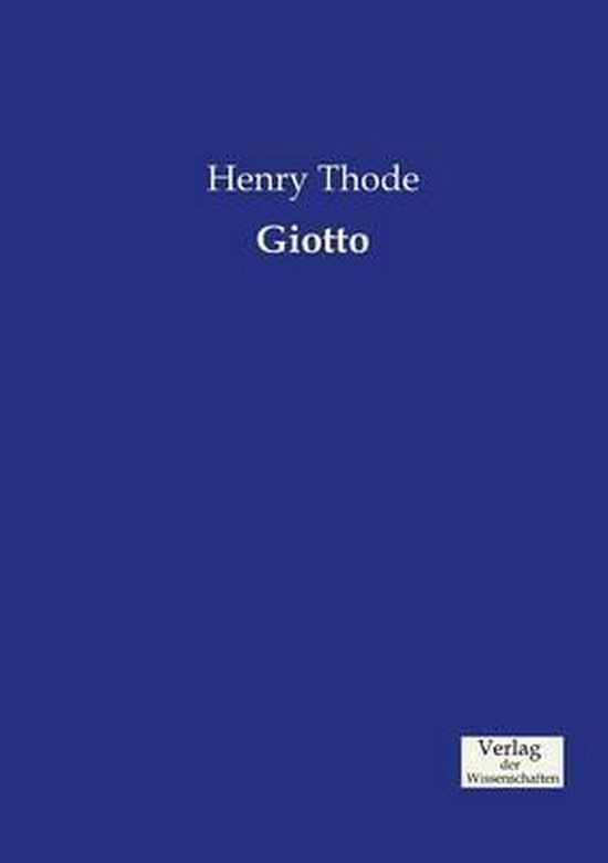 Giotto | 9783957006523 | Henry Thode | Boeken | bol