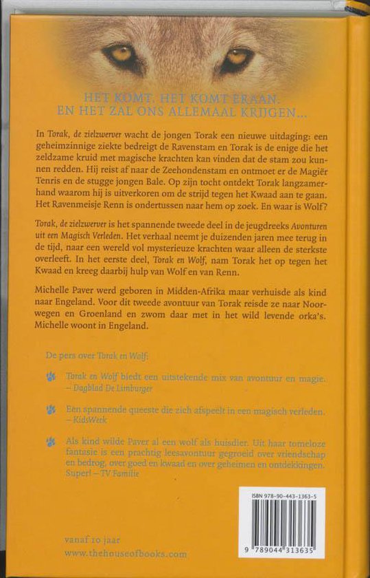 Torak en wolf 02 De zielzwerver, Michelle Paver | 9789044313635 ...