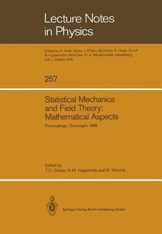 Statistical Mechanics and Field Theory | 9783662135853 | Boeken | bol Statistical Mechanics and Field Theory | 9783662135853 | Boeken | bol