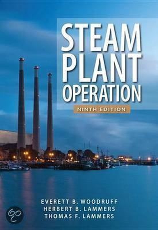 Steam Plant Operation 9th Edition (ebook), Herbert B. Lammers ...