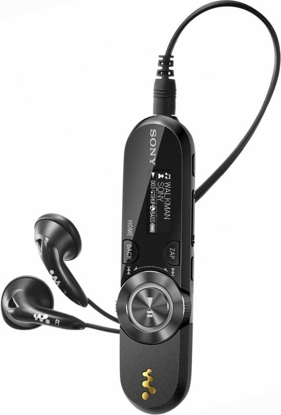 Sony NWZ-B152F USB Walkman mp3-speler met FM-tuner - Zwart | bol.com