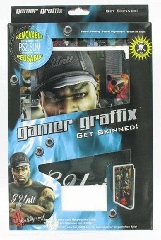 Gamer Graffix 50 Cent/G Unit PS2 (SlimLine) Skin YGP227 | bol.com