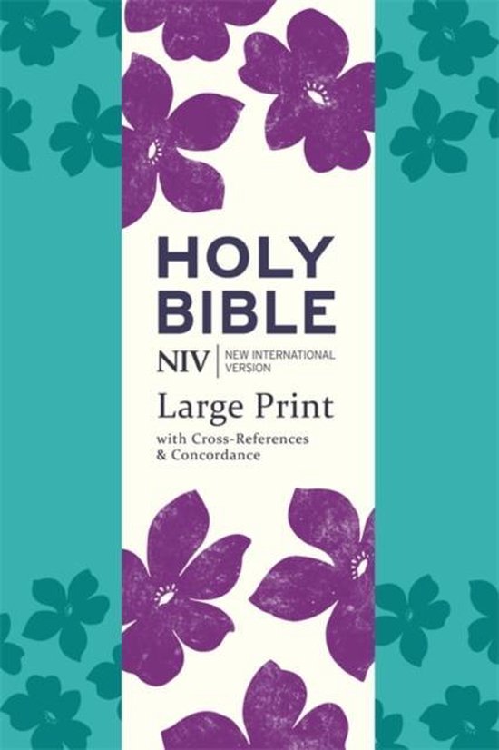 NIV Large Print Single-Column Deluxe Reference Bible | 9781473651579 ...