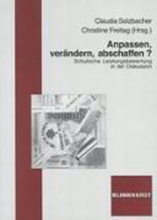 Anpassen, Verändern, Abschaffen? | 9783781511699 | Boeken | bol