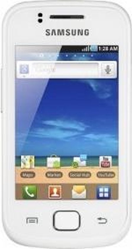 Samsung Galaxy Gio (S5660) - Wit - Hi prepaid telefoon | bol.com