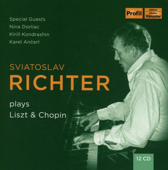 Sviatoslav Richter plays Liszt & Chopin, Sviatoslav Richter | CD (album) | Muziek | bol.com