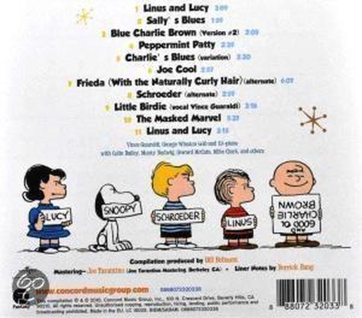 Peanuts Portraits: Peanuts 60Th Anniversary, Vince Guaraldi | CD (album ...