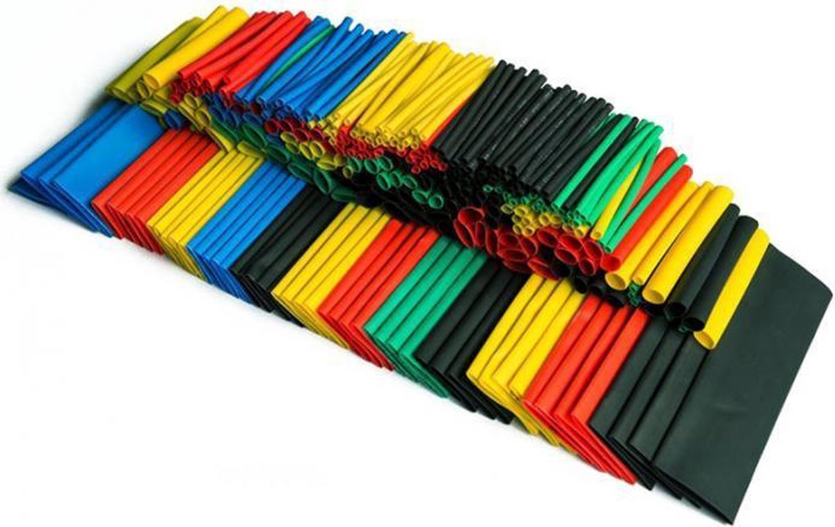 Krimpkousen Set - Krimpkous - Krimpkousenset 328 Stuks - Multi / Zwart ...