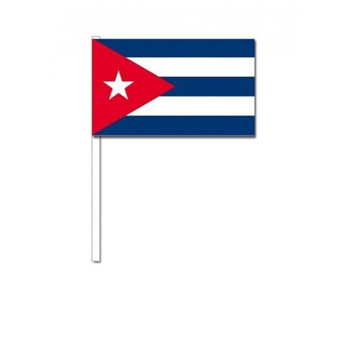 100x drapeaux drapeau cubain 12 x 24 cm | bol.com