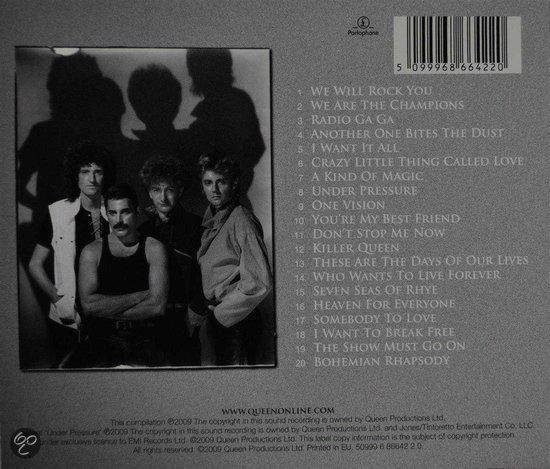 Absolute Greatest, Queen | CD (album) | Muziek | bol.com