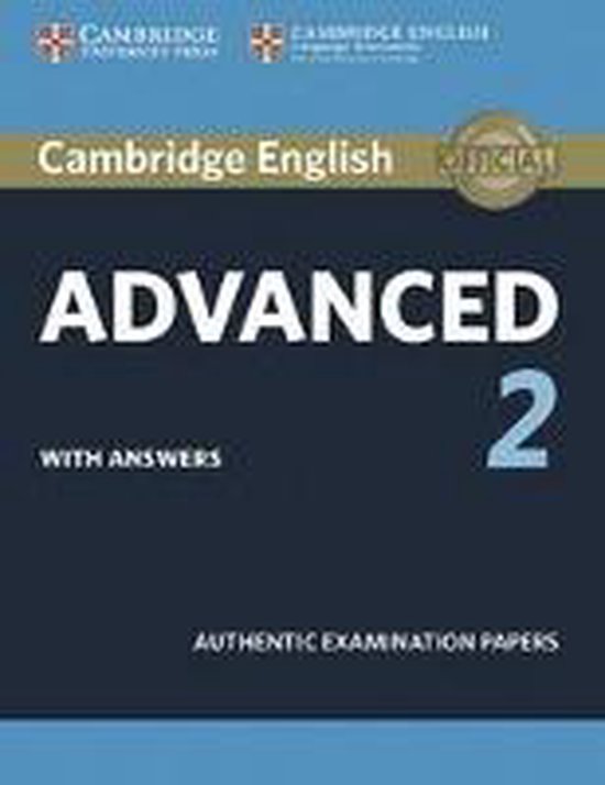 Cambridge English Advanced 2 for updated exam. Student's Book with ...