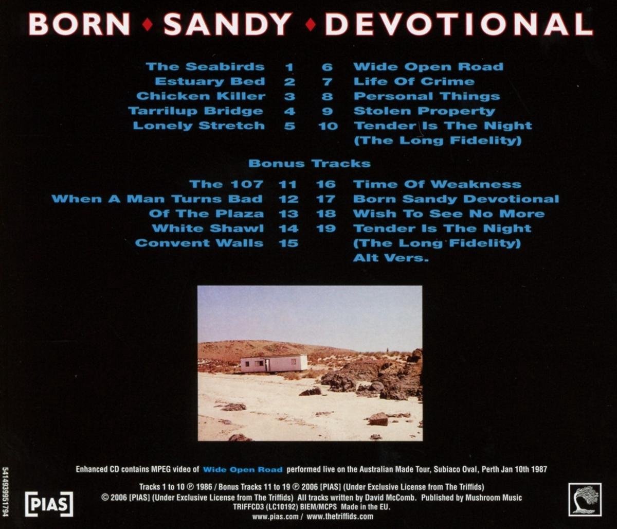 Born Sandy Devotional, The Triffids | CD (album) | Muziek | bol.com