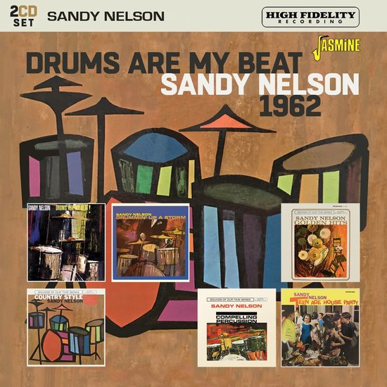 Sandy Nelson - Drums Are My Beat, 1962 (CD), Sandy Nelson | CD (album) | Muziek | bol.com