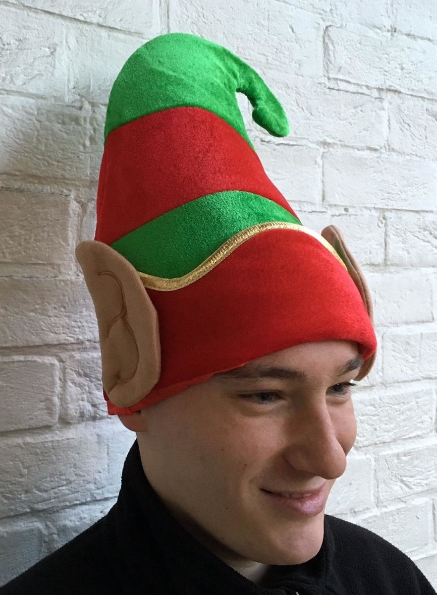 Elfen Muts Deluxe met oren | Kerstmis | bol.com