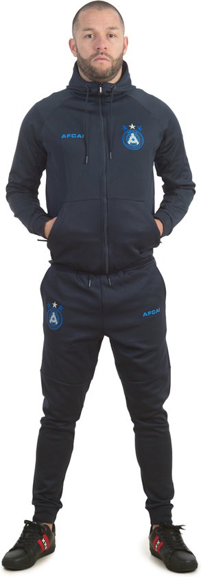 Tracksuit AFCA Navy mint - Tracksuit - traningspak - voetbalkleding ...