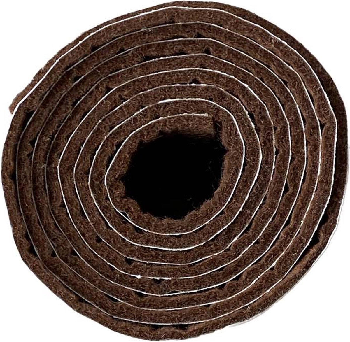 FSW-Products - Zelfklevende Vilt Bruin (Rol 1 Meter) - 4cm breed - Vilt ...
