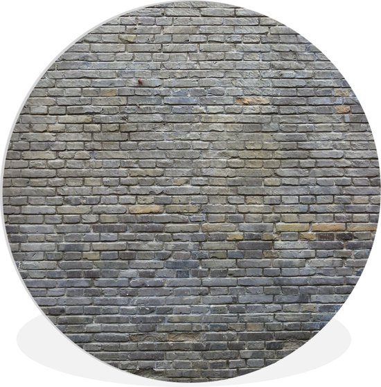 WallCircle - Wall Circle - Wall Circle Indoor - Mur - Briques - Grijs ...