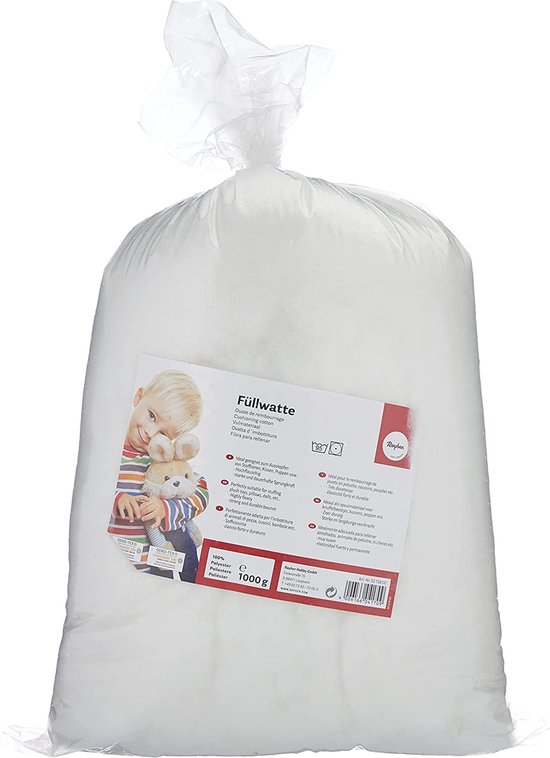 Rayher - Knuffelvulling - Zeer Pluizig - 100% Duurzame Polyester ...