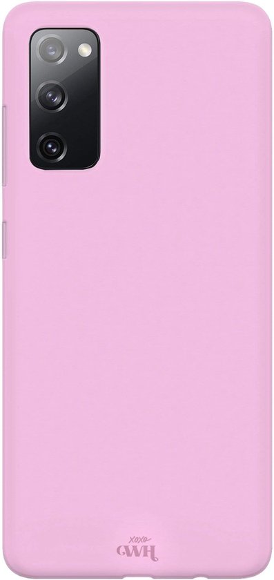 xoxo Wildhearts siliconen hoesje geschikt voor Samsung Galaxy S20 FE - Roze gekleurd... | bol