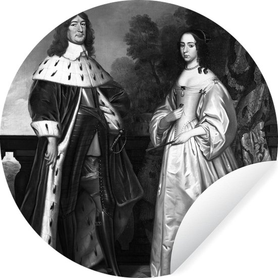 Double portrait de Friedrich Wilhelm et Louise Henriette - Gerrit van ...