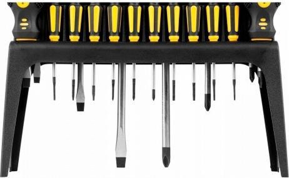 Schroevendraaier set - 18 delig - Met standaard | bol.com
