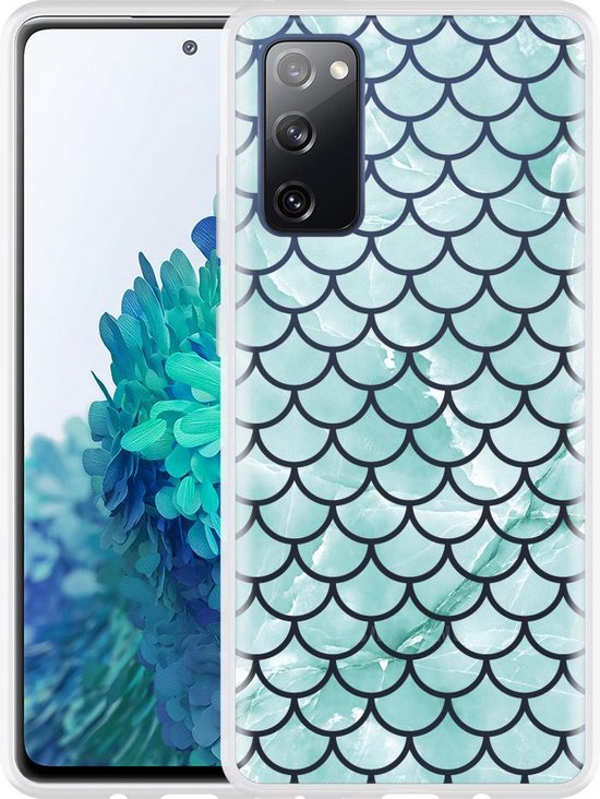 Cazy Hoesje geschikt voor Samsung Galaxy S20 FE - Meermin Marmer | bol