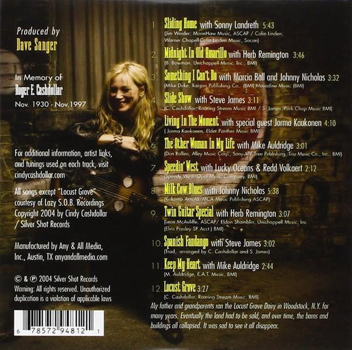 Slide Show, Cindy Cashdollar | CD (album) | Muziek | bol.com