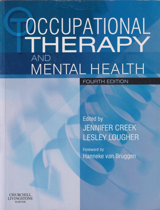 Occupational Therapy and Mental Health, Jennifer Creek | 9780443100277 ...