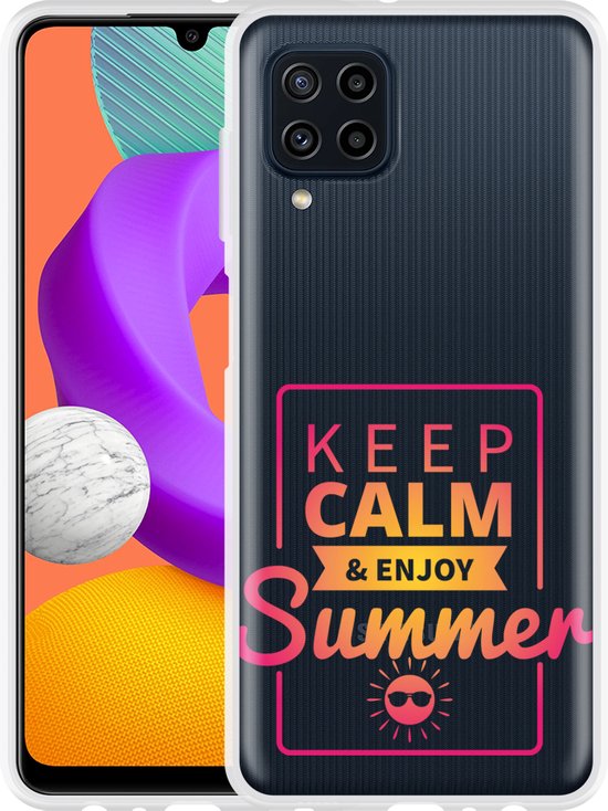Hoesje Geschikt voor Samsung Galaxy M22 Summer Time | bol