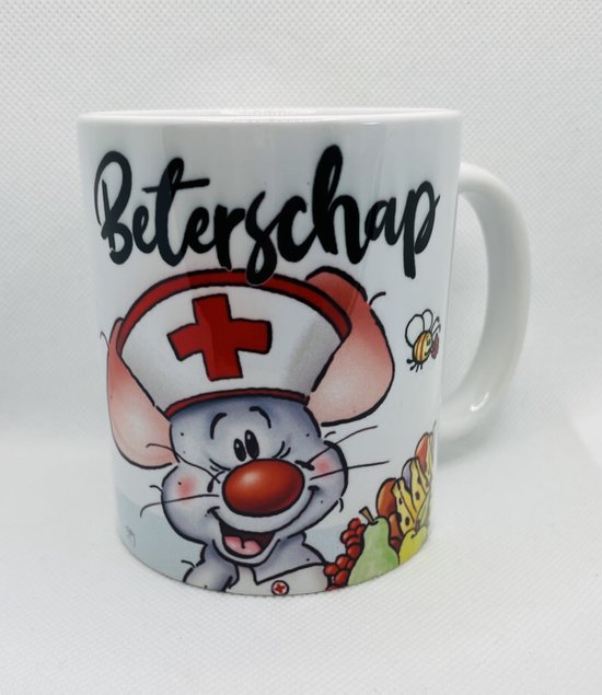 Mok beterschap/Beterschap mok/Kofiie mok/Mok met afbeelding/Beterschap ...