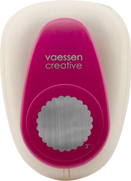 Vaessen Creative Pons - Pons - Cirkel met sierrand - Super Jumbo | bol.com