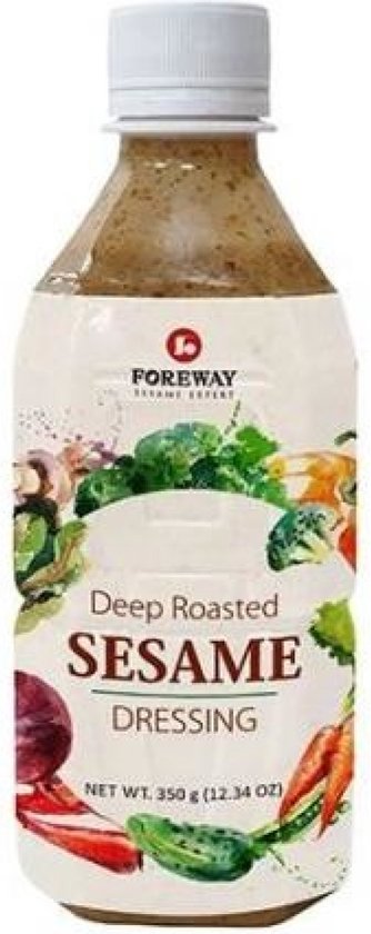 Foreway - Deep roasted Sesame dressing - 4x 350g | bol