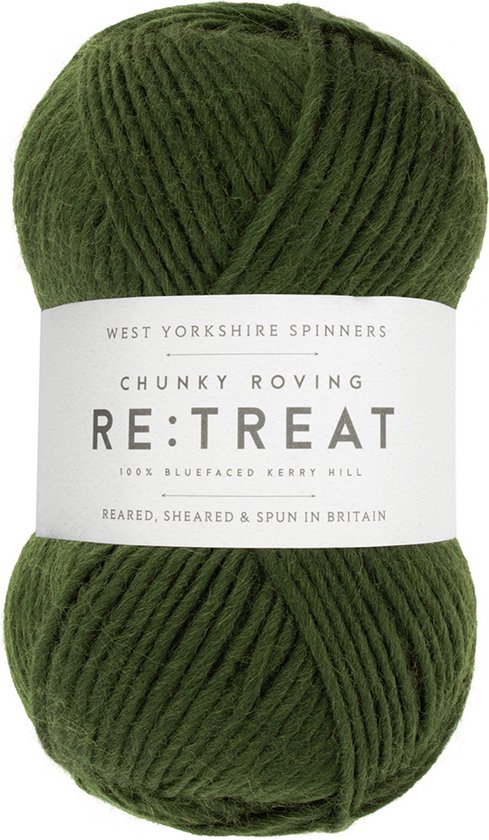 Chunky Wol ReTreat Purpose (donker groen) | bol