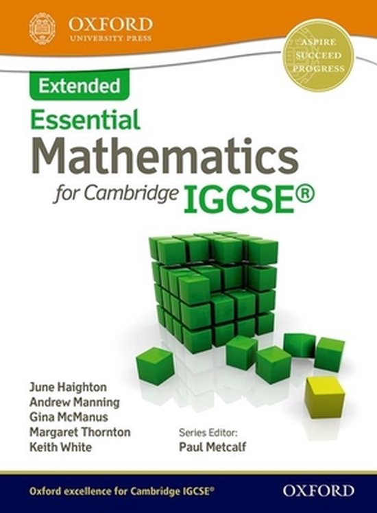 Essential Mathematics for Cambridge IGCSE Extended | 9781408516522 ...