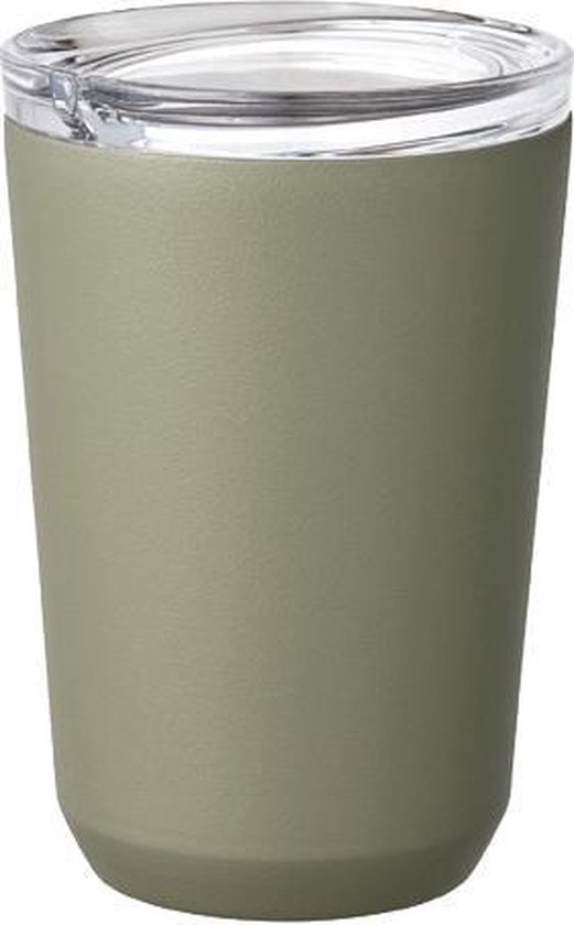 Kinto TO GO Tumbler - 360ml khaki | bol.com