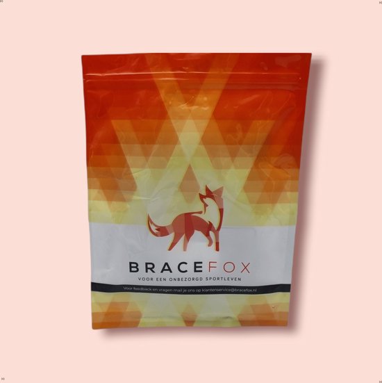 Kniebrace | Bracefox™ - Zwart - Universele maat | bol.com