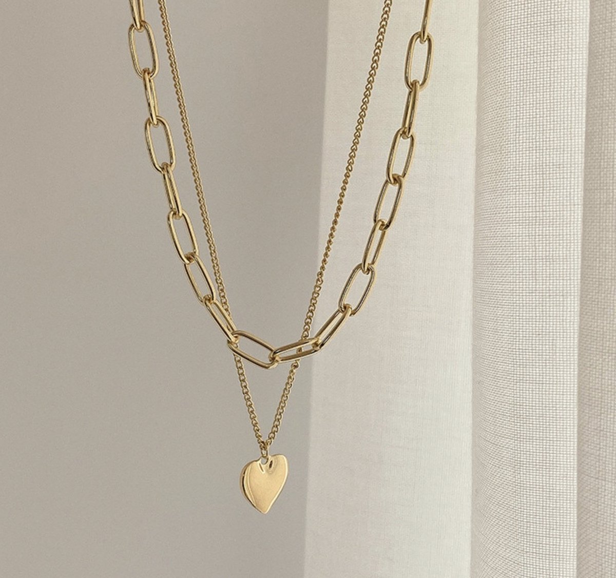 Ketting dames | layer ketting dames | schakelketting dames | choker ...