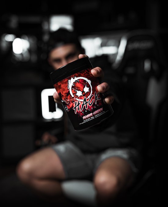 Hack Energy Raging Cherry - Gaming fuel - Suiker Vrij - Gaming Drink ...
