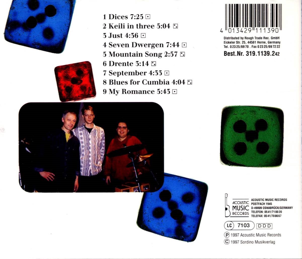 Tony Overwater, Gilbert Paeffgen, Werner Walter - Dices (CD), Overwater ...