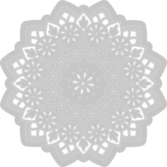 Sizzix Thinlits Snijmal - Mandala | bol.com
