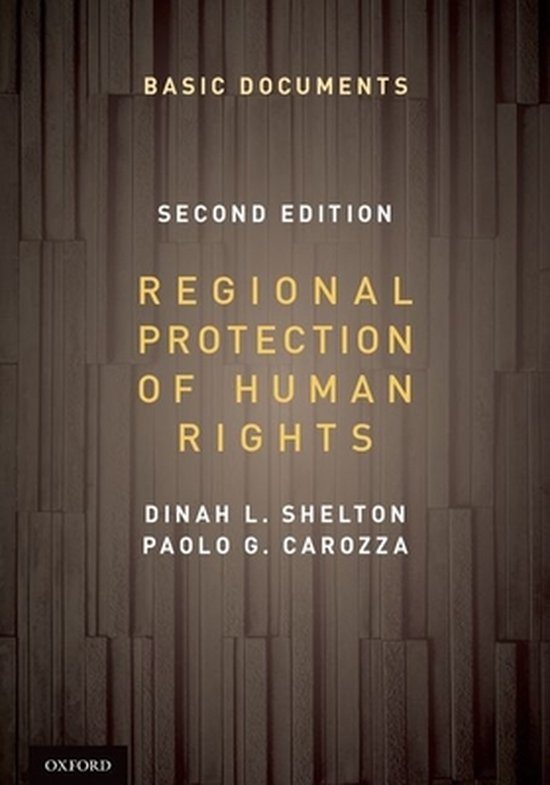 Regional Protection Of Human Rights: Documentary Supplement ...