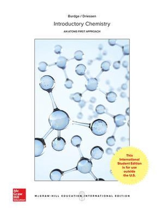 Introductory Chemistry: An Atoms First Approach, Julia Burdge ...