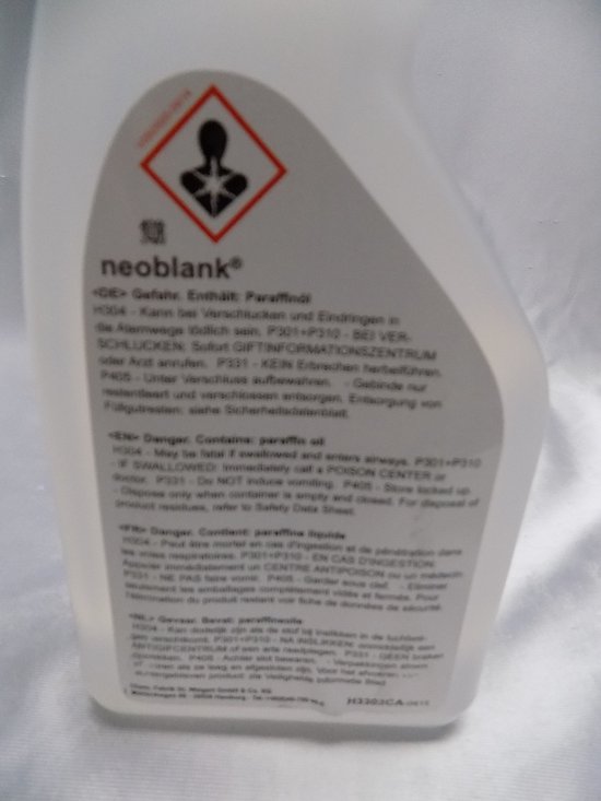 Produit d'entretien professionnel inox NEOBLANK flacon 750 ML avec ...