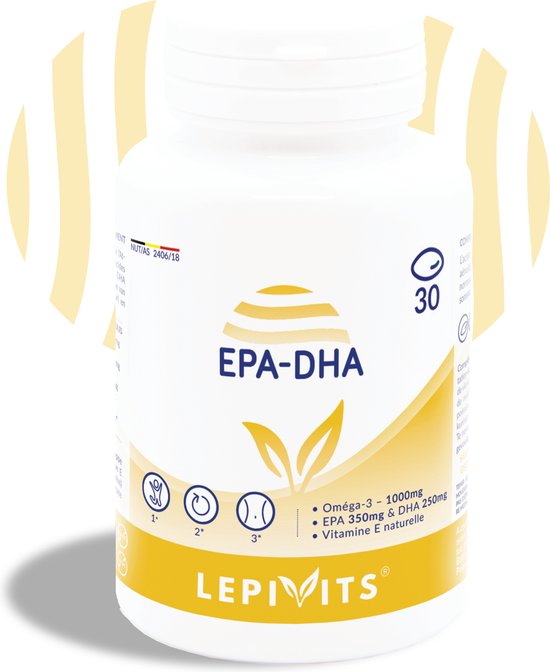EPA-DHA FORTE | 30 capsules | Visolie Geconcentreerd in Omega 3 ...