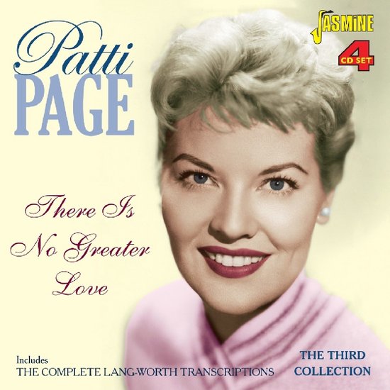Patti Page - There Is No Greater Love. Complete (4 CD), Patti Page ...
