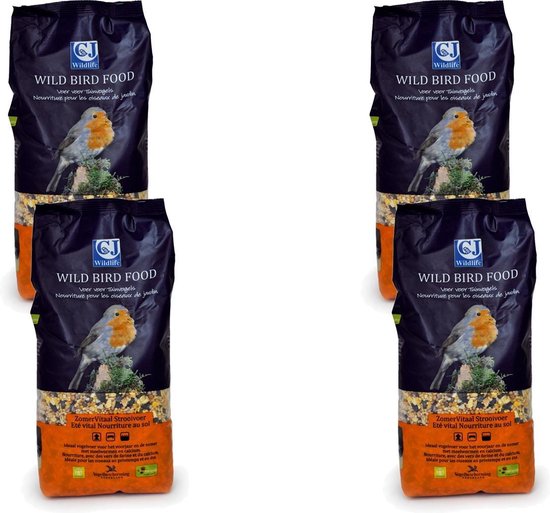 Wildbird Strooivoer Zomervitaal - Voer - 4 x 1.75 l | bol